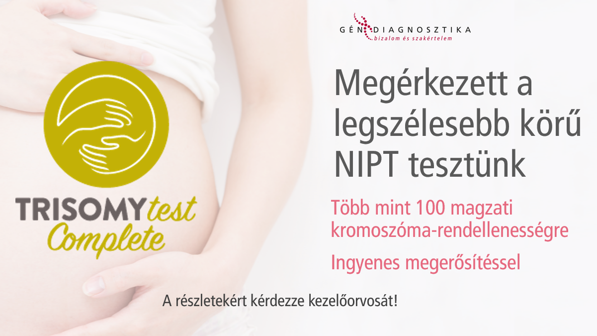 Trisomy-teszt Complete - Istenhegyi Géndiagnosztika